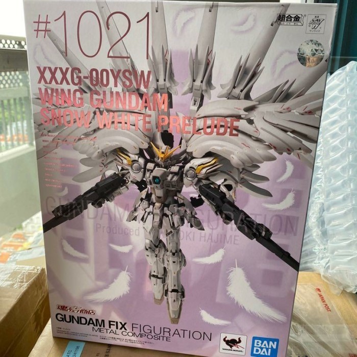Jual GFF Gundam Fix Figuration Wing Gundam Snow White Prelude MIB ...