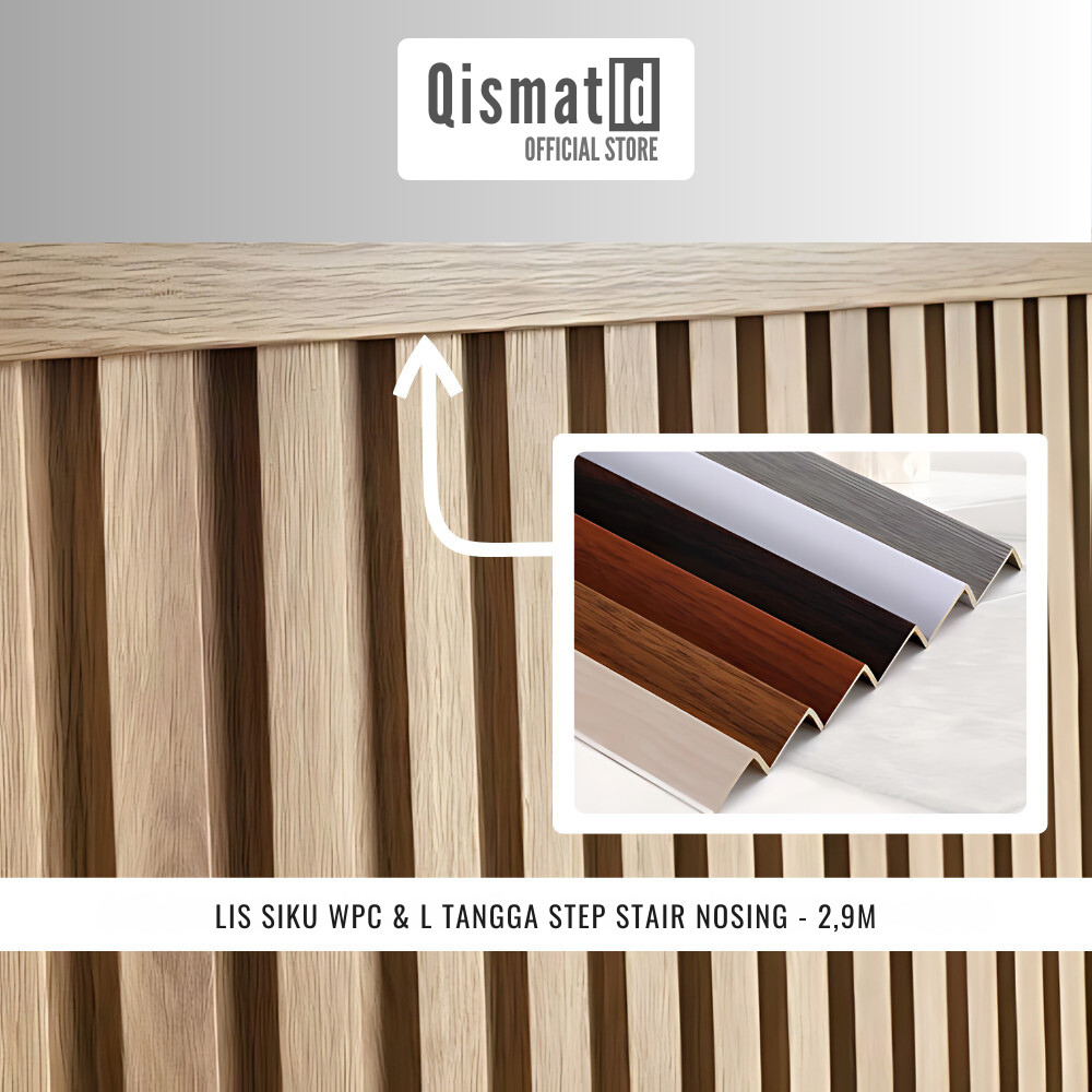 Jual [10 Warna] Lis Siku WPC 2,9 m x 3,2 cm (Pengiriman Offline) Anti ...