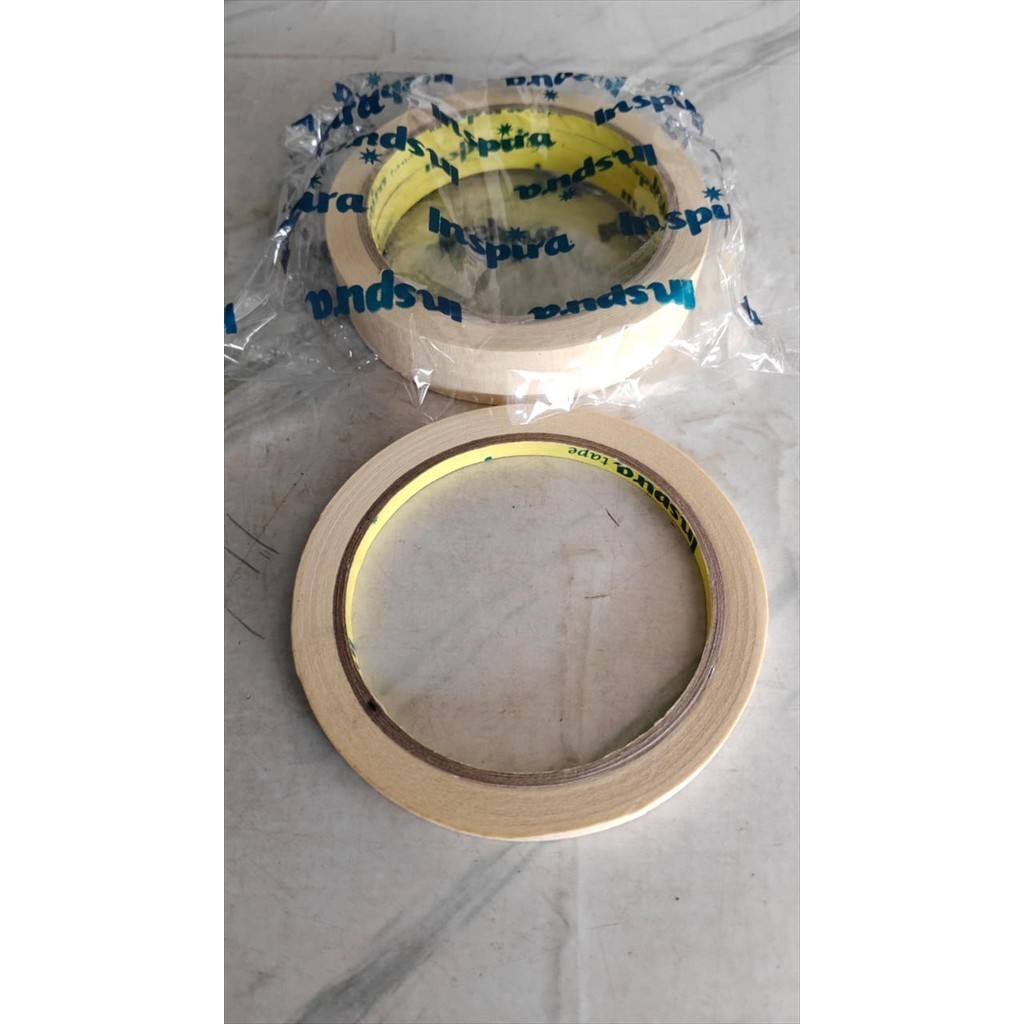 Jual Lakban Kertas Masking Tape Inspira 6mm x 20m | Shopee Indonesia