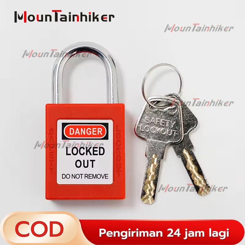 Jual Gembok Safety Padlock Loto Stainless Wire Gembok Master Lock ...