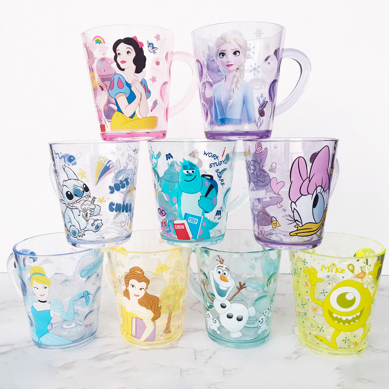 Jual Disney Mickey Minnie Frozen 2 Princess Elsa Milk Cup ABS Cups BPA ...