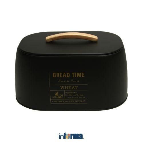 Jual Informa Venesa Tempat Roti - Hitam Bread Container Wadah ...