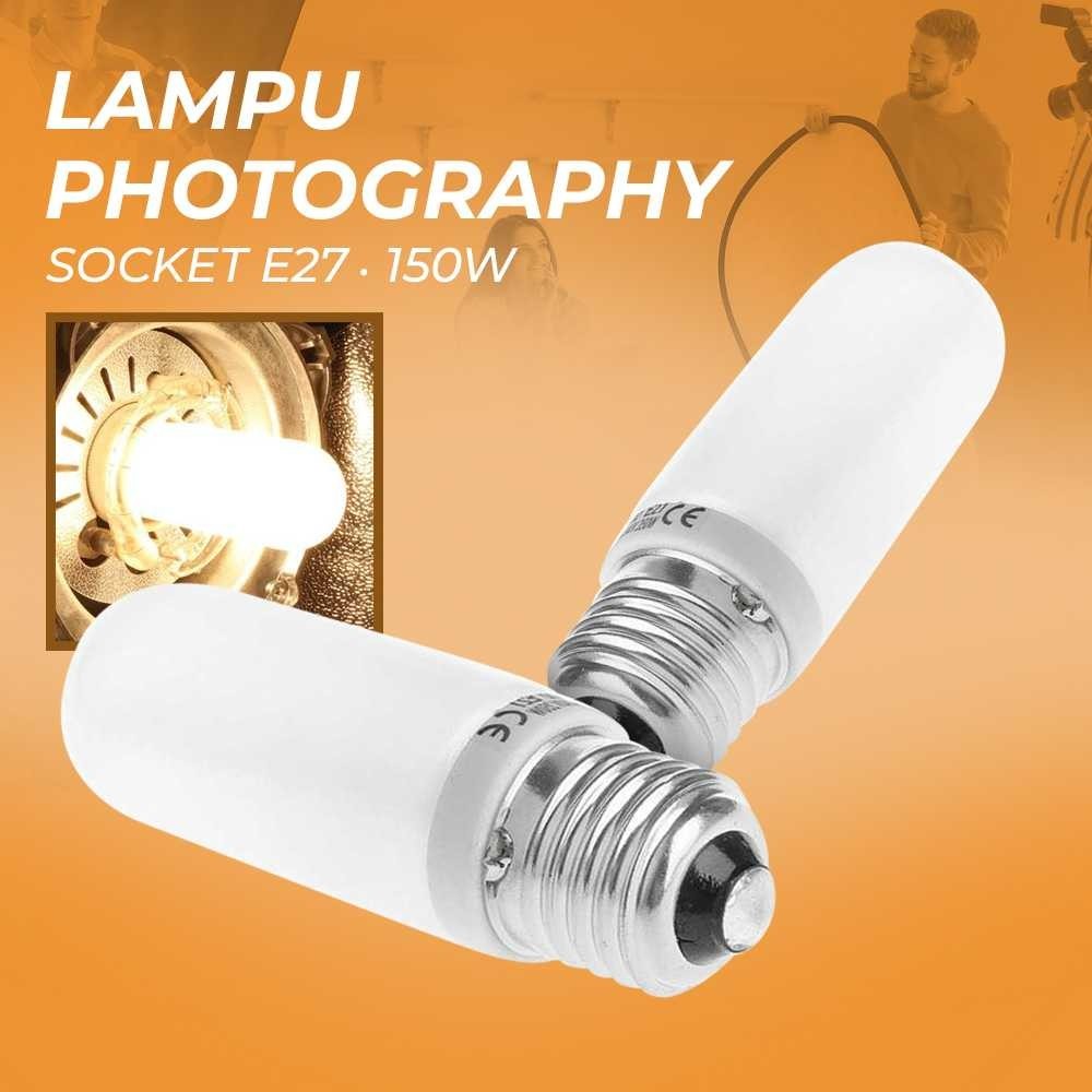 Jual JDD Lampu Modeling Photography Flash Lights LED Bulb E27 150W - jD01 ( ORI ) | Shopee Indonesia