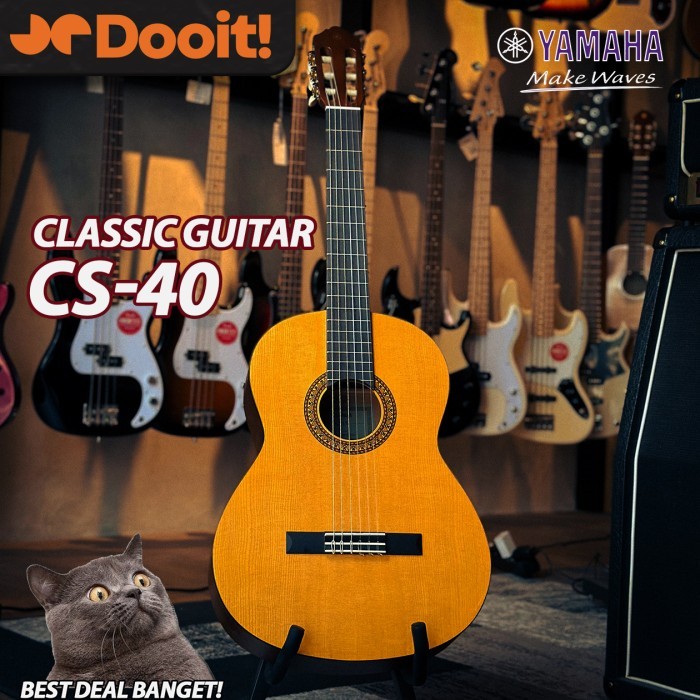 Jual YAMAHA CS 40 / CS40 / CS-40 Gitar Klasik Nilon Classic Guitar ...