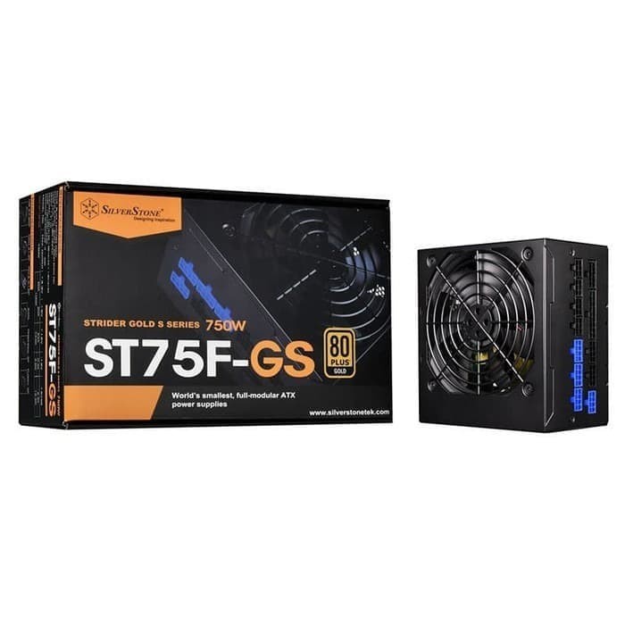 Jual SilverStone SST-ST750F-GS - 750W 80+ Gold Full Modular | Shopee ...