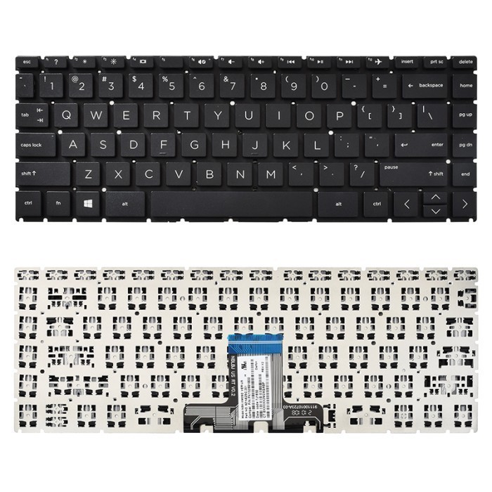 Jual Keyboard Laptop HP 240 G7 245 G7 246 G7 Pavilion X360 14-CD Series ...