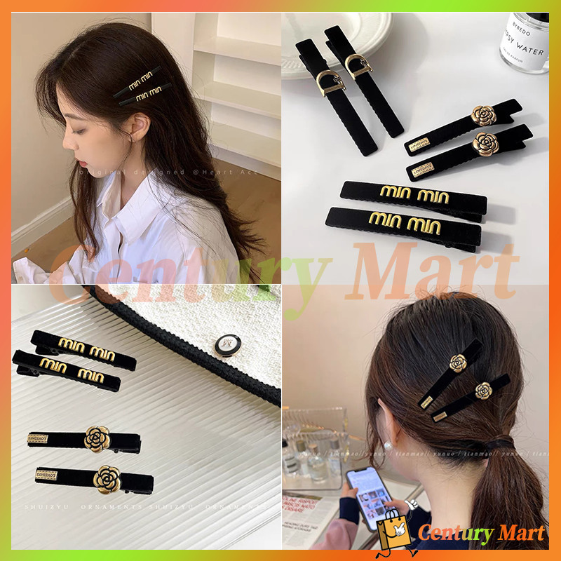 Jual Jepit Rambut Wanita Y2K /Jepit Rambut Poni Bunga Kecil Korea ...