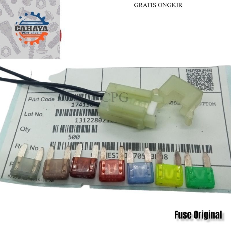 Jual FUSE BOX SIKRING ORI DAN SIKRING 2A 5A 7,5A 10A 15A 20A 30A ...