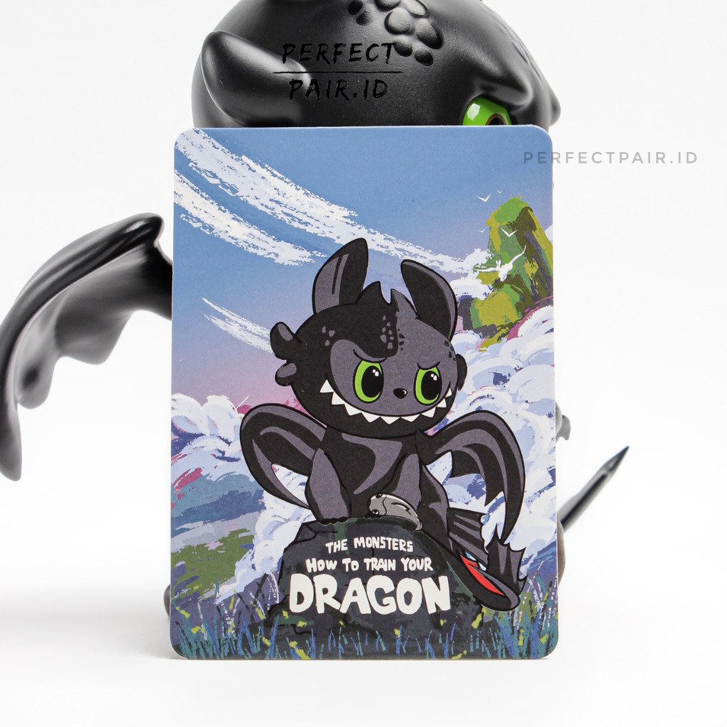 Jual POP MART The Monster x How To Train Your Dragon 200% Figurine 100% ...