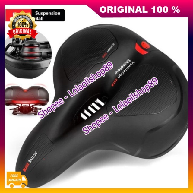 Jual Bike Saddle Leather Sadel Bantalan Duduk Sepeda Jok Sepeda Bike ...