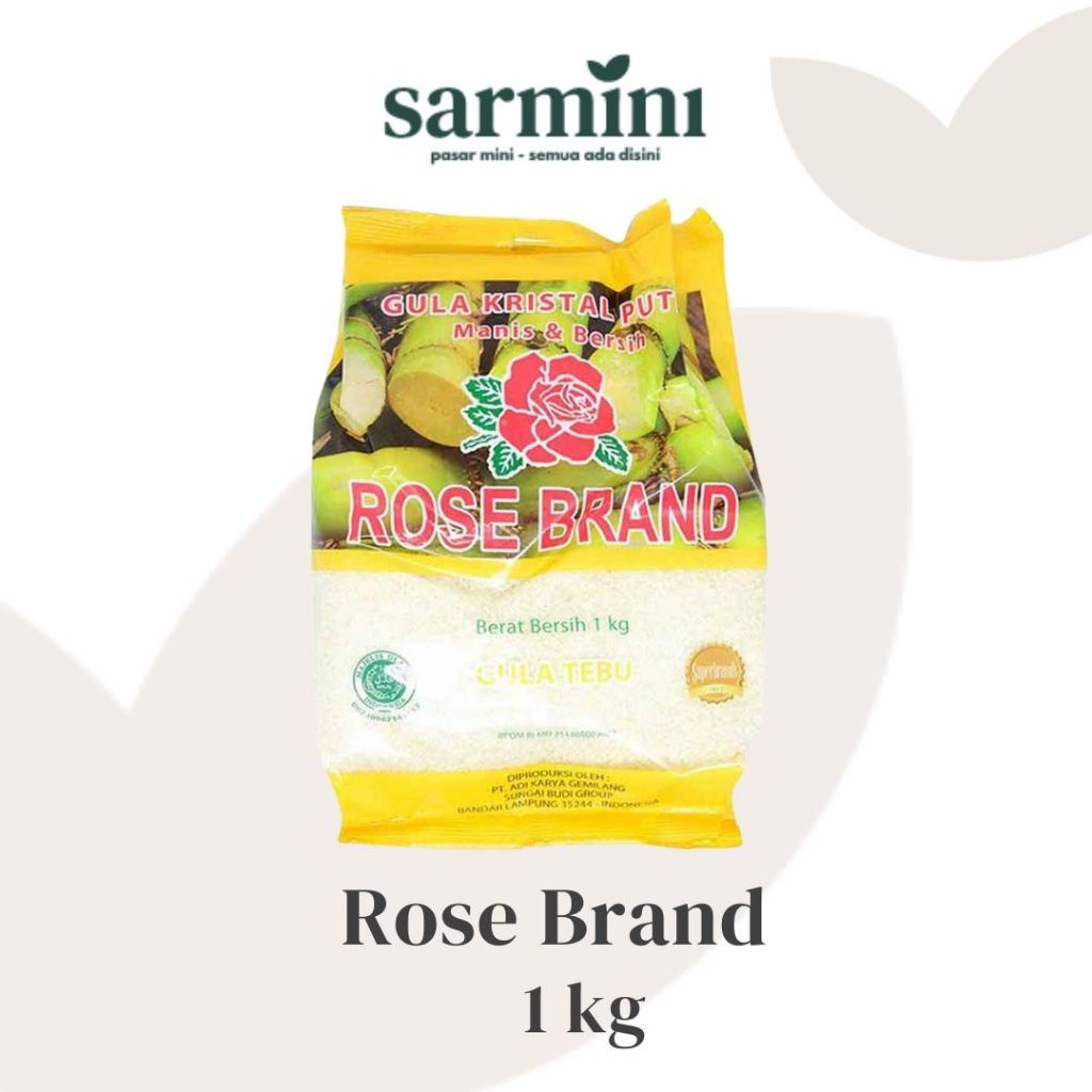 Jual Rose Brand Gula Tebu Kuning 1 kg | Shopee Indonesia