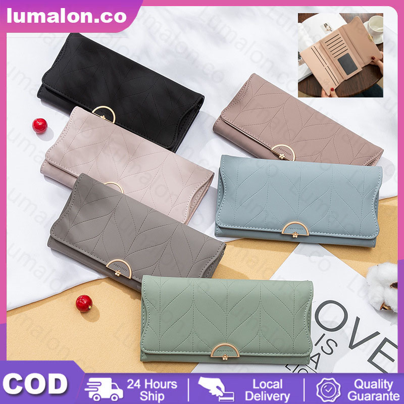 Jual Dompet Wanita Fashion Model Lipat Dompet Koin Segar Kecil Tas ...