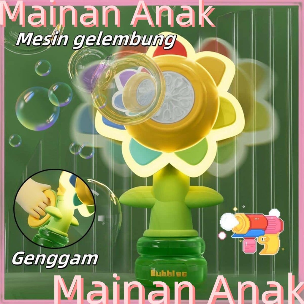 Jual 【Ready】Bunga Matahari Bubble Mesin/Mainan Anak/Toys Anak Laki ...