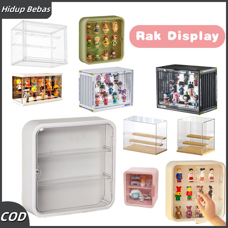 Jual Rak Display Mainan Gantung Rak / Pajangan Figurine Display Storage ...