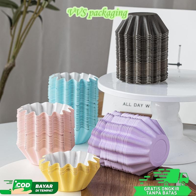Jual Cup Cake Paper / Kertas Roti / Kertas Cupcake / Paper Cup Case ...