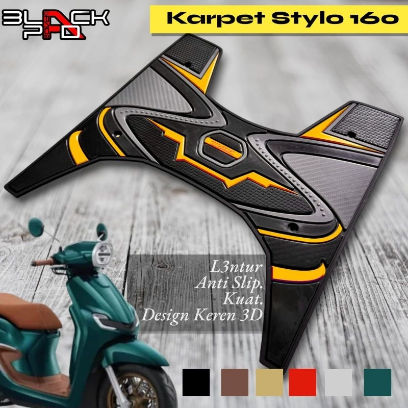 Jual Karpet Stylo 160 Alas Kaki Stylo 160 Bahan Karet Tebal Anti Slip | Shopee Indonesia