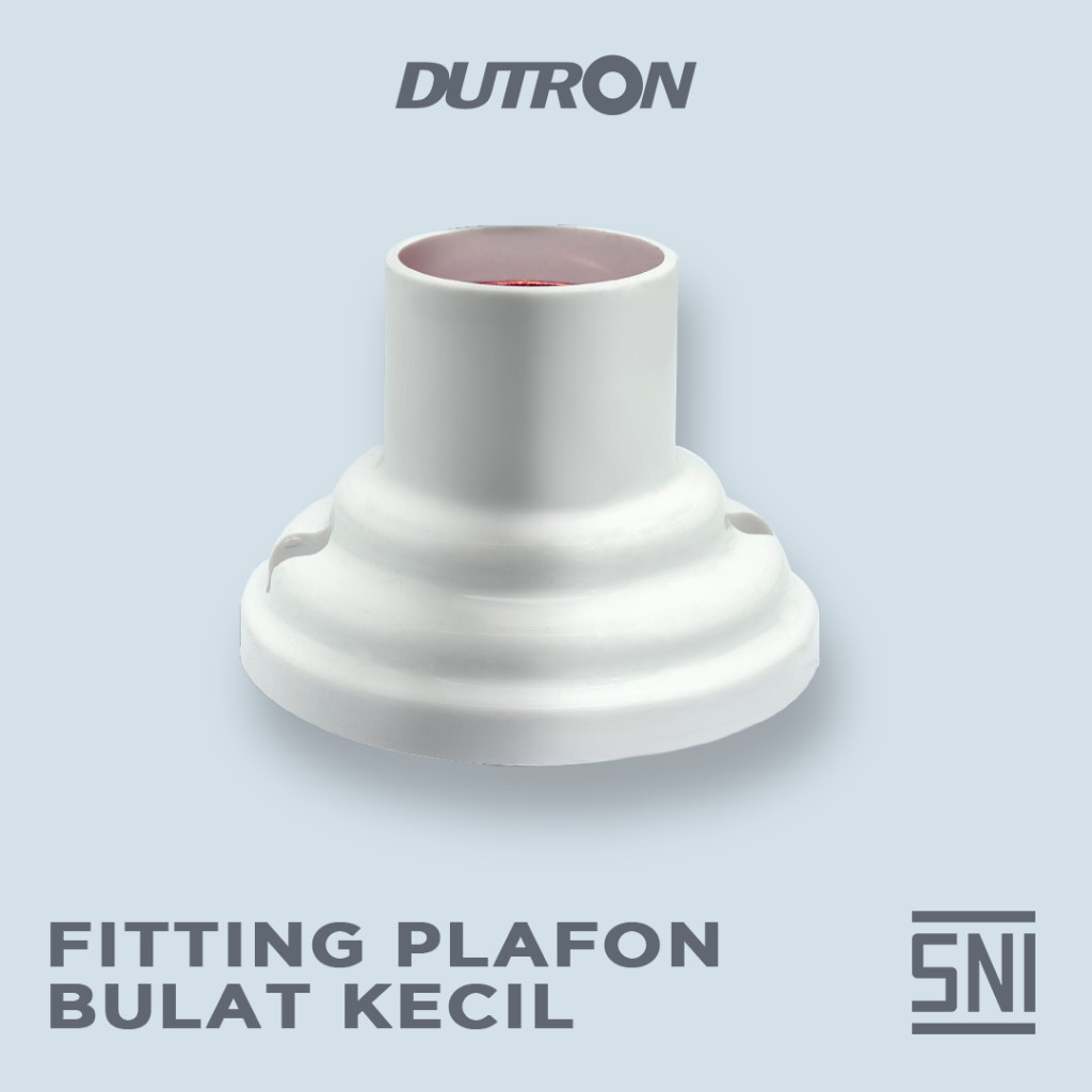 Jual DUTRON Fitting Plafon Bulat Kecil | Shopee Indonesia
