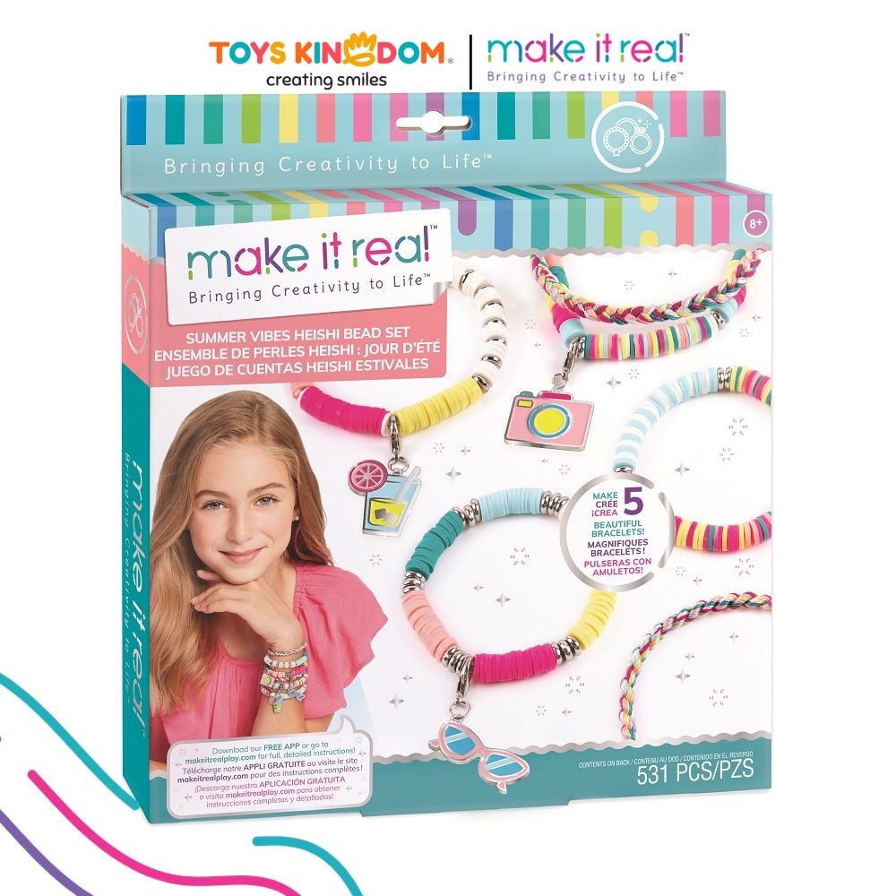 Jual Make It Real Set Summer Vibes Heishi Beads 1317 | Shopee Indonesia