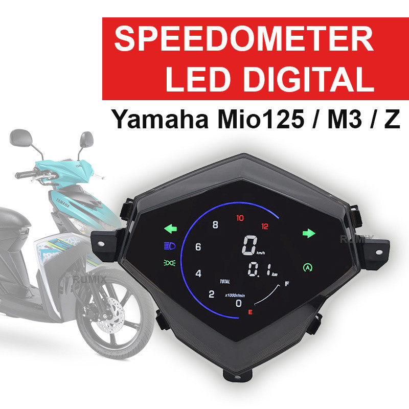 Jual Speedometer Digital LED Yamaha Mio M3 Mio Gear 125 Mio Z PNP ...