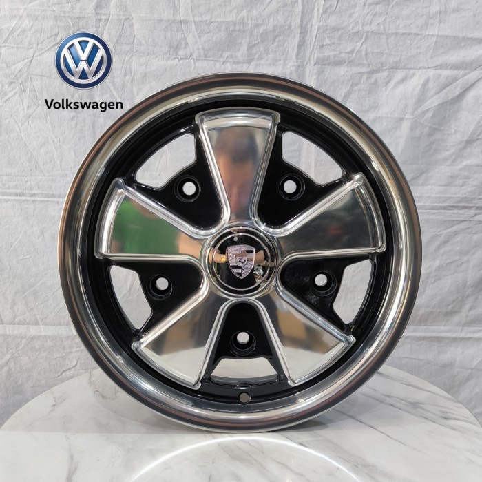 Jual 4 buah velg VW FUCH WHEEL 911 15x4.5 5H 205 et20 Ring 15 R15 lebar ...