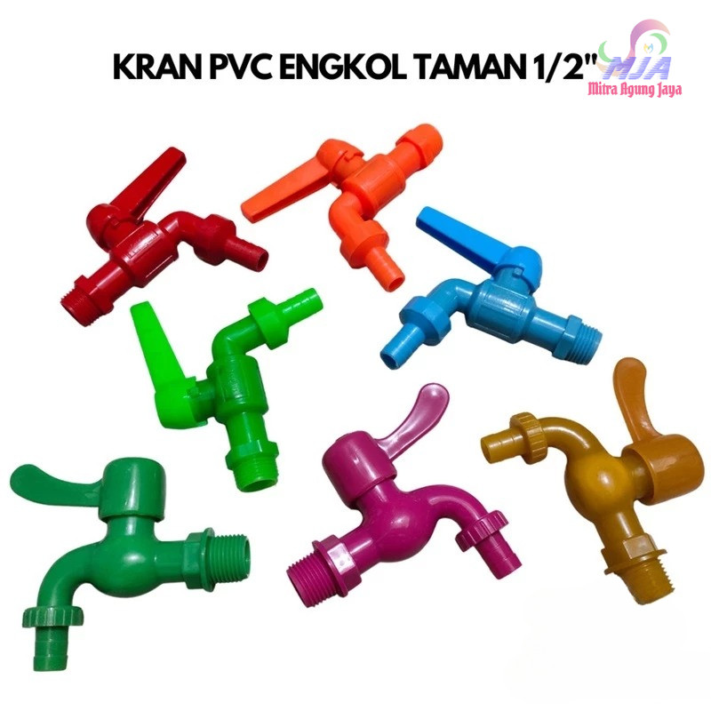 Jual SAS Kran Pvc 1/2" inch Engkol Taman Corong Kran Air Kran Tembok ...