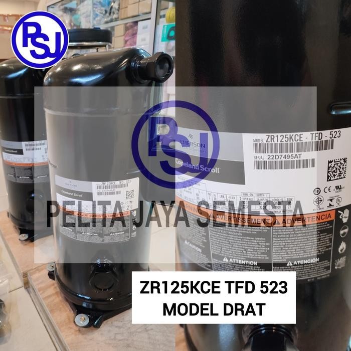 Jual Kompresor Copeland ZR125KCE-TFD-523 / Compressor Copeland ZR125KCE ...