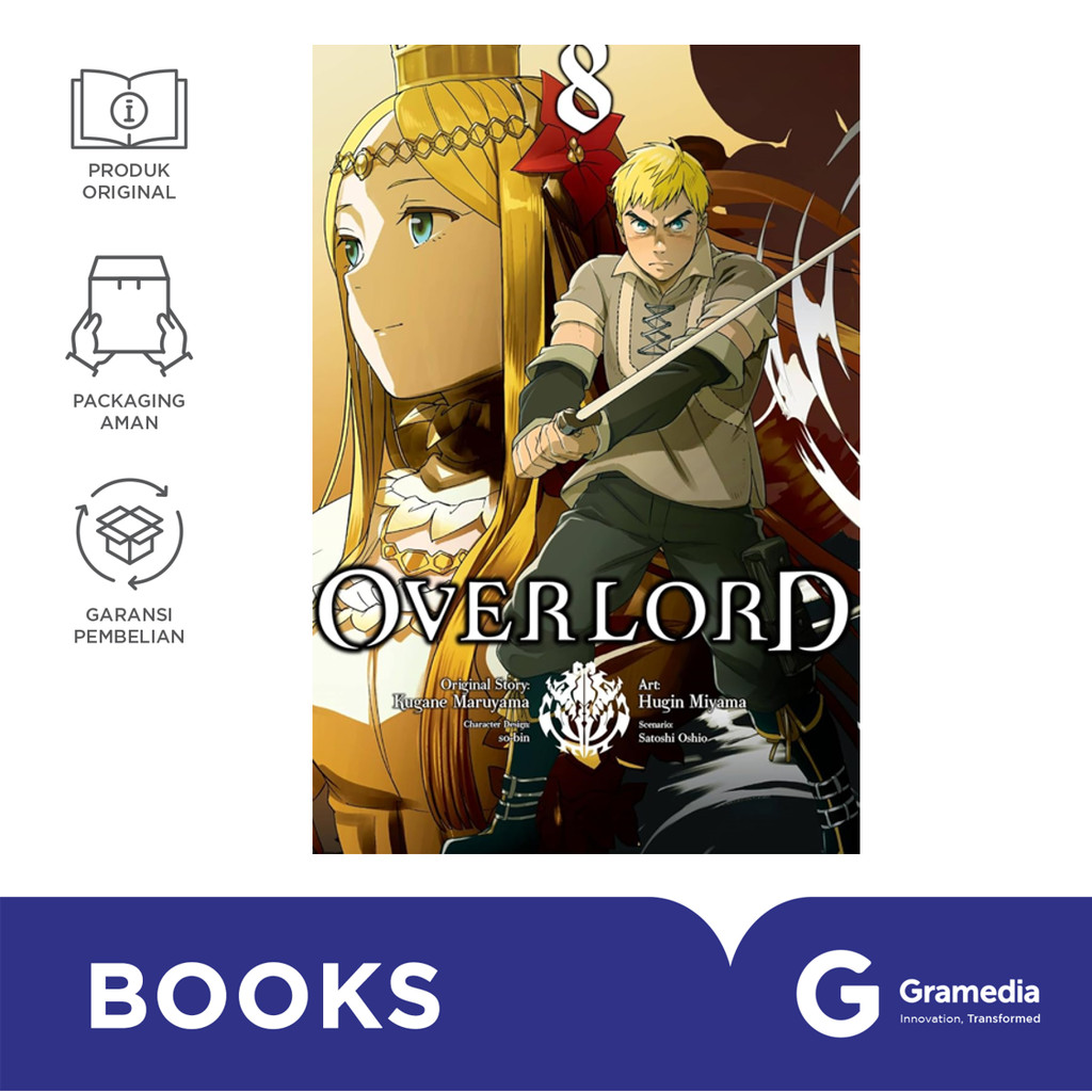Jual Overlord Vol. 8 (Kugane Maruyama) | Shopee Indonesia