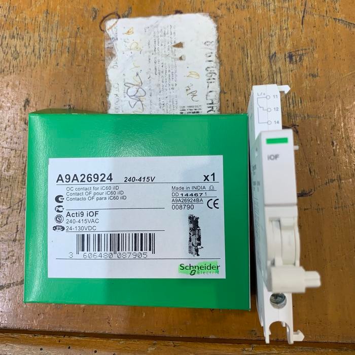 Jual Schneider auxiliary contact iOF1 c/o ac/dc A9A26924 | Shopee Indonesia