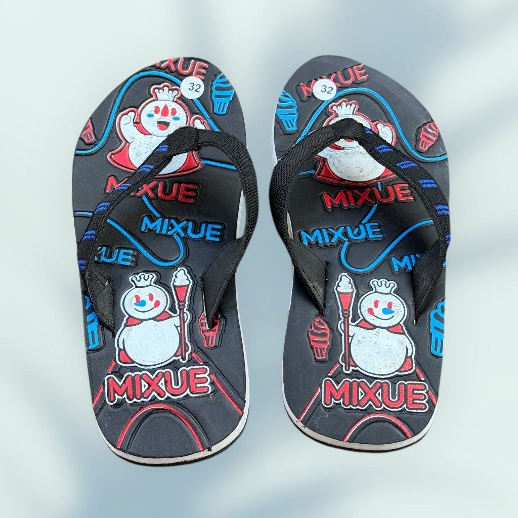 Jual SANDAL MIXUE DAN BOBOIBOY ANAK USIA 3-6 TAHUN | SIZE 31-35 BAHAN ...