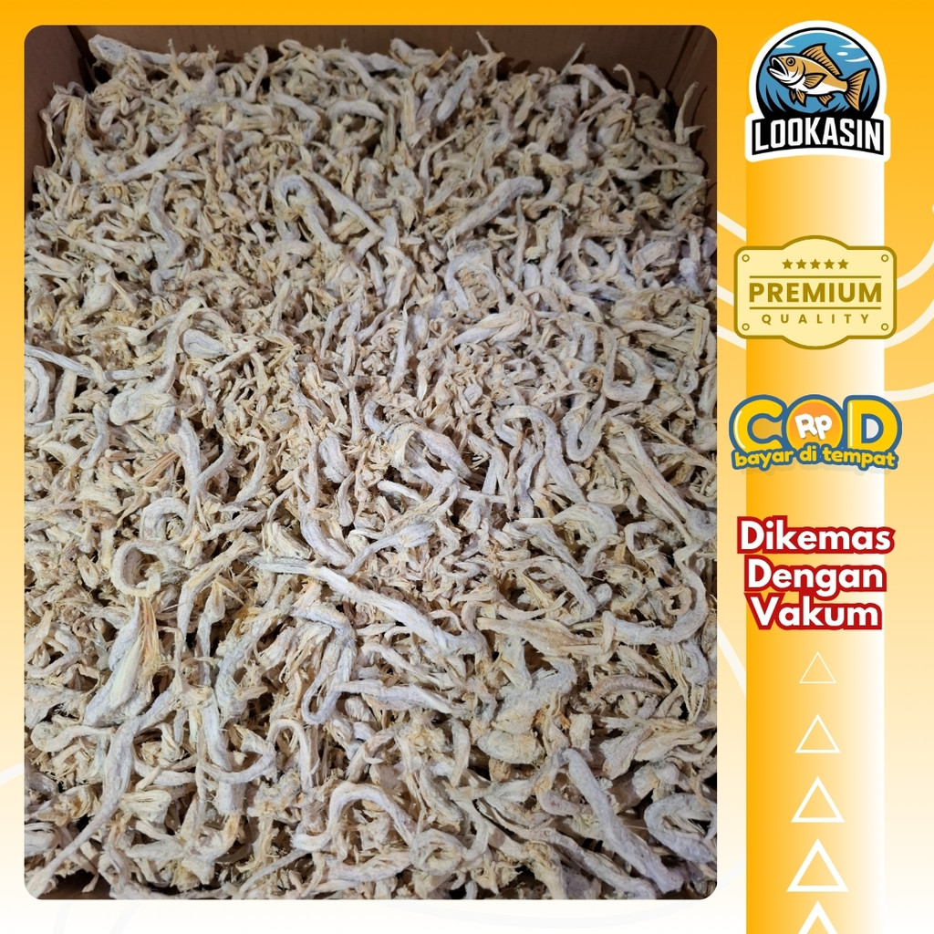 Jual Ikan Asin Usam kecil Siting kun Jambrong super Kering Fresh Kemas Vacum | Shopee Indonesia