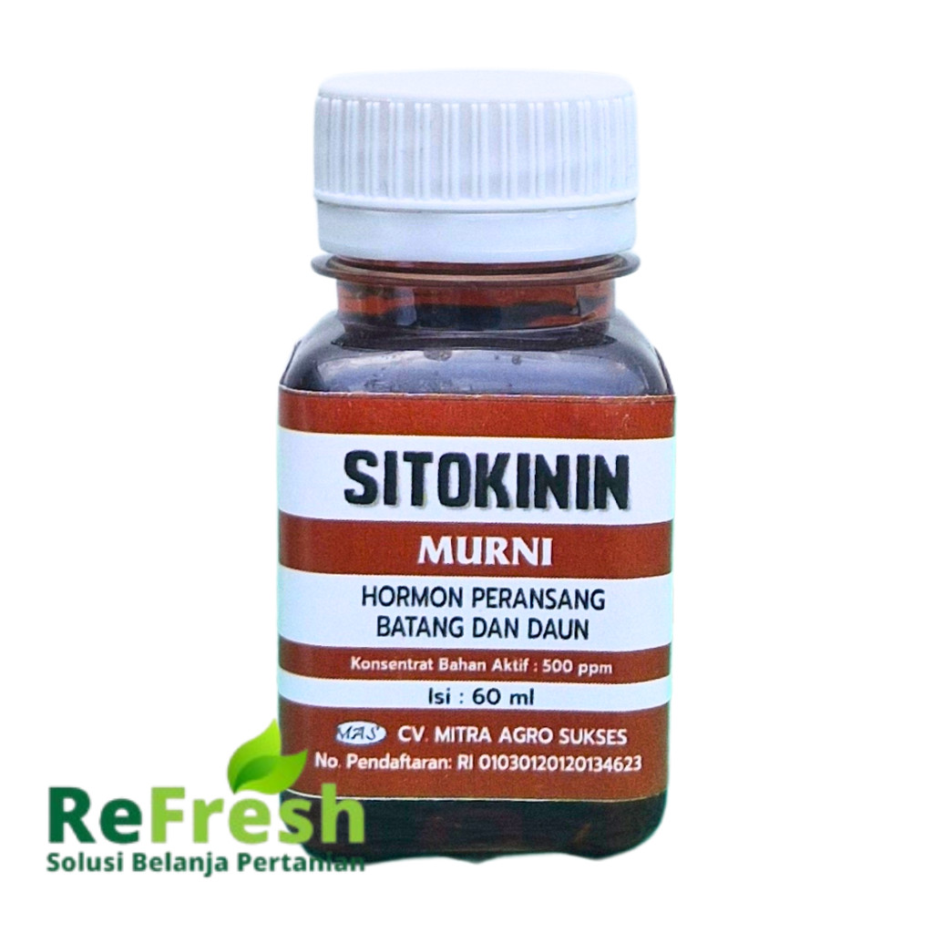 Jual Sitokinin Murni 60ml Hormon Perangsang Batang Dan Daun Original ...