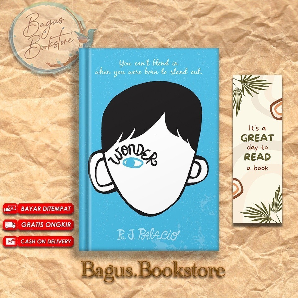 Jual Wonder - R. J. Palacio (English) - bagus.bookstore | Shopee Indonesia