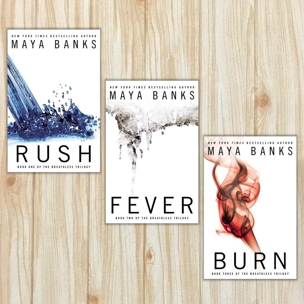 Jual Rush Fever Burn (The Breathless Trilogy) - Maya Banks (English ...