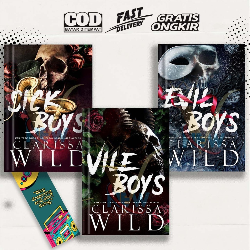 Jual Sick Boys - Evil Boys - Vile Boys By Clarissa Wild (English ...