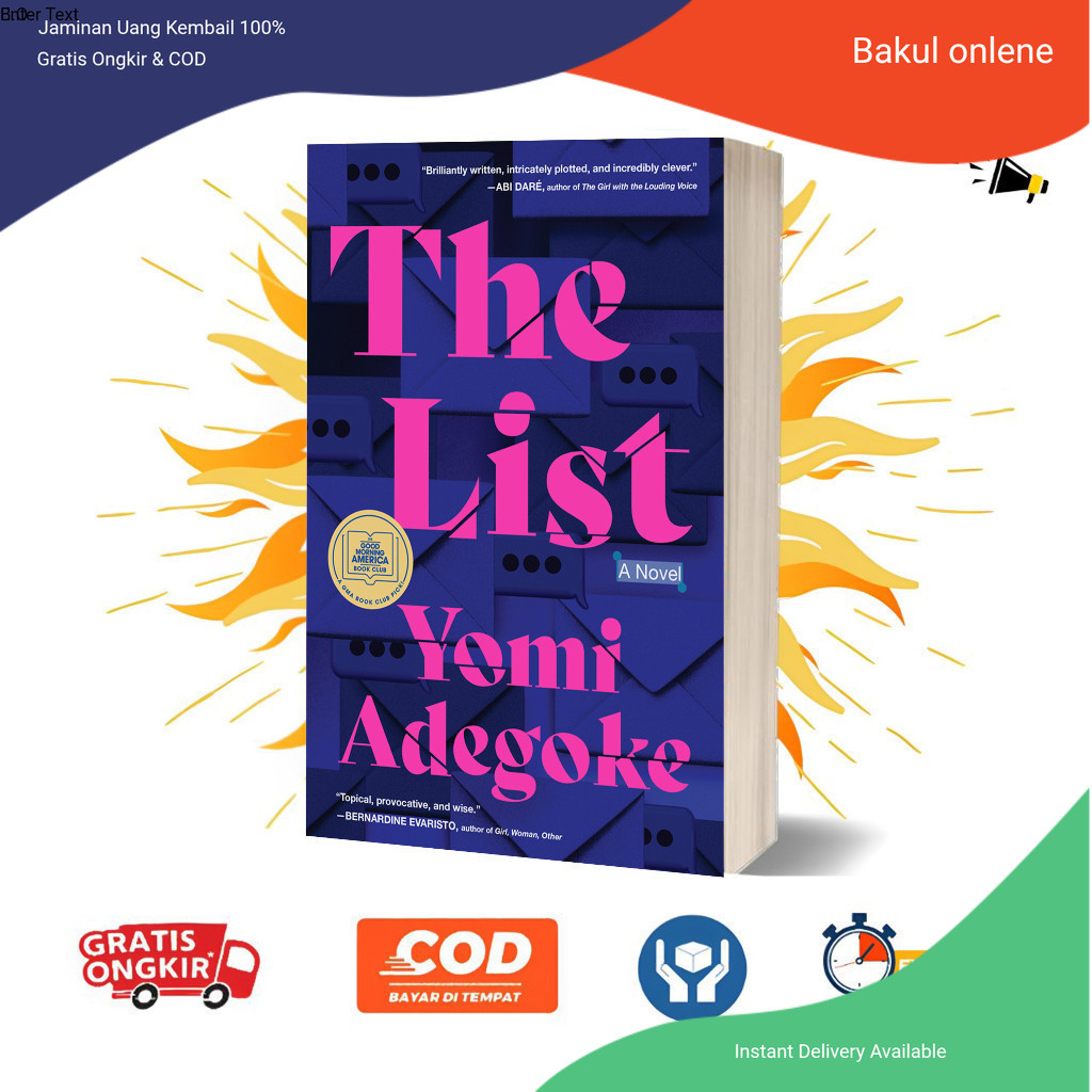 Jual Buku eng The List by Yomi Adegoke (English) | Shopee Indonesia