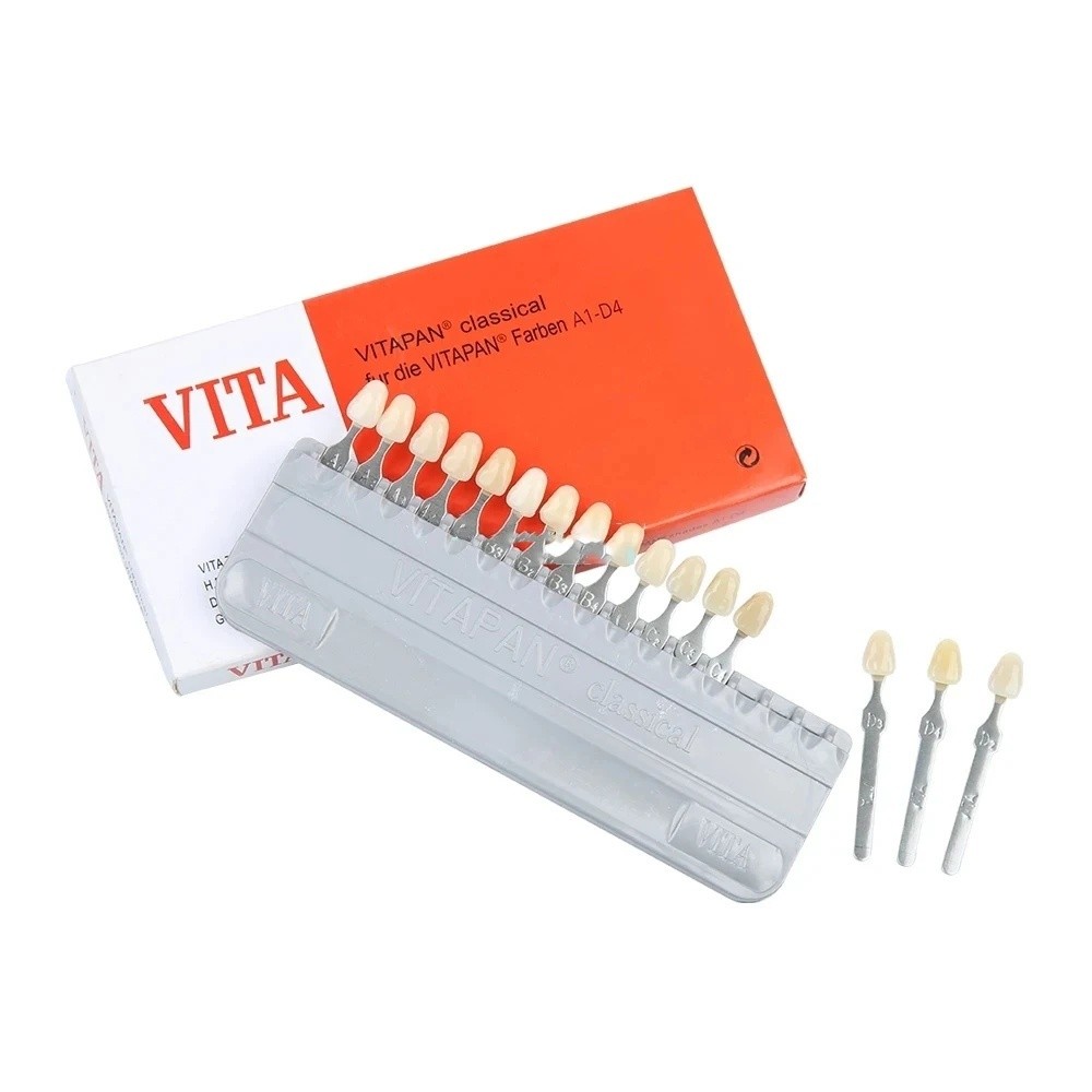 Jual Dental VITA 16 Colors Tooth Shade Guide Classical Dental Equipment ...