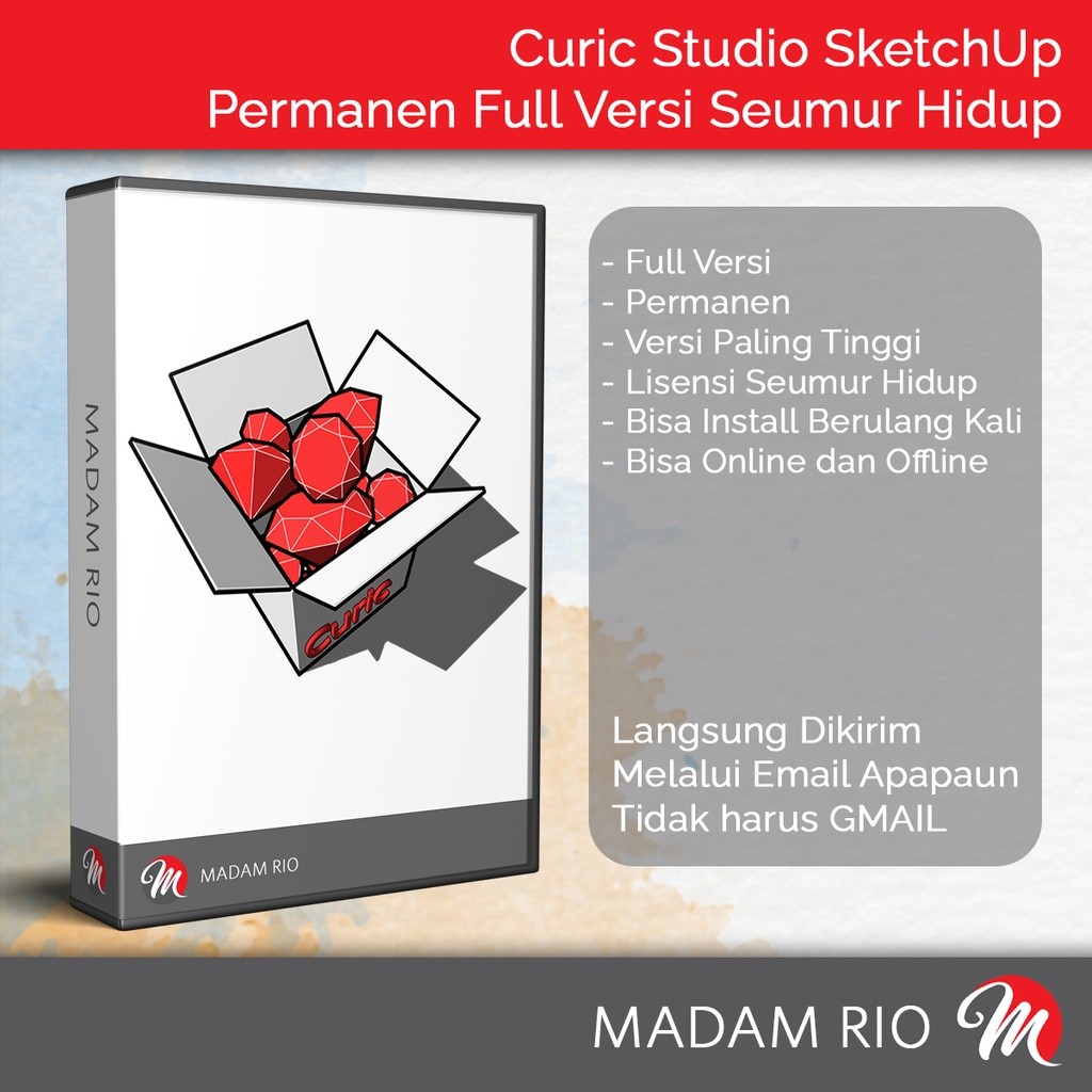 Jual Curic Studio SketchUp Full Versi Permanen | Shopee Indonesia