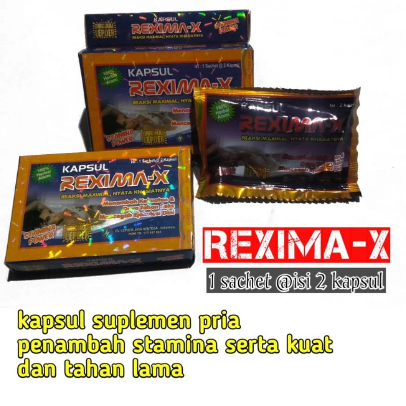 Jual (14) reximax rexima-x KAPSUL KUAT TAHAN LAMA PRIA DEWASA ISI ...