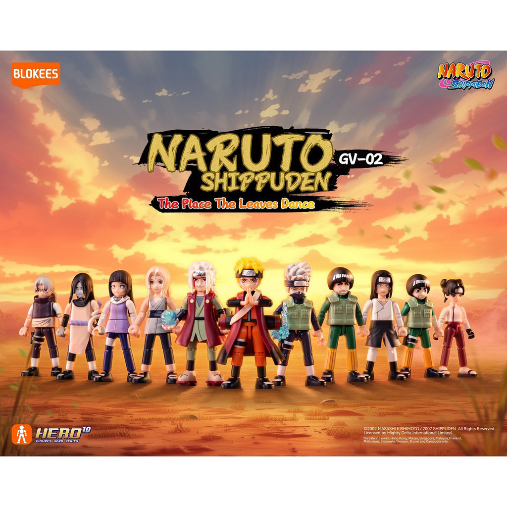 Jual BLOKEES Original 71061 Mini Figures Naruto GV-02 Galaxy Version 02 ...
