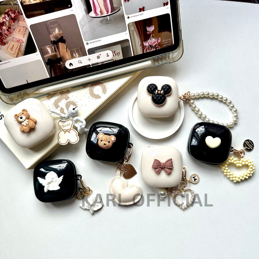 Jual Case Baseus BD1/WM01/WM02 Bowie Encok Lucu Transparant Casing ...