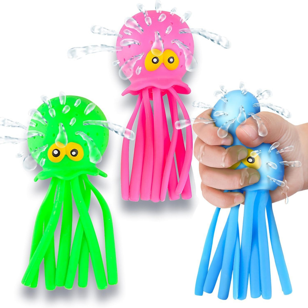 Jual Octopus Water Balls Pool Toys for Kids Sensory Octopus Water Bomb ...