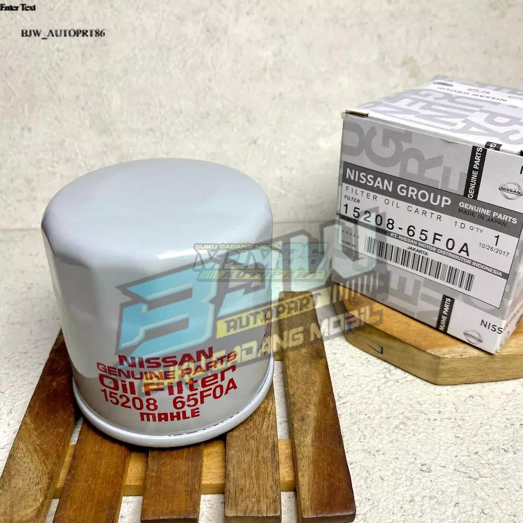 Jual Oil Filter Filter Oli Nissan 15208-65F0A Grand Livina, March ...
