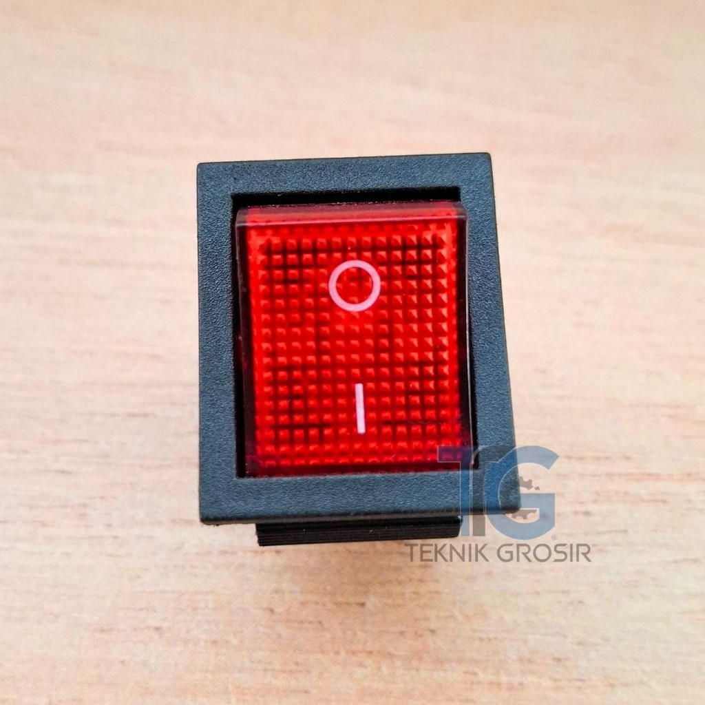 Jual Saklar Rocker Switch 4 Pin – Ukuran Besar 31x25mm Lampu Nyala ...