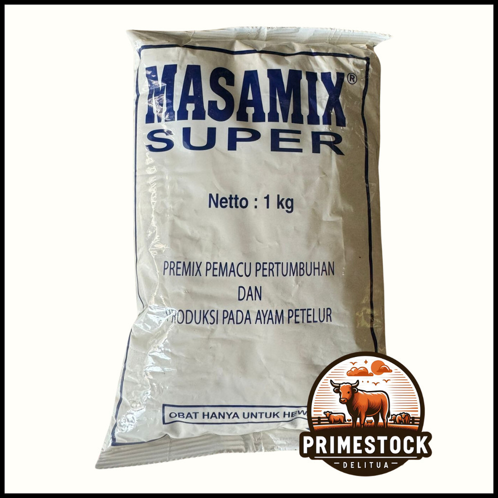Jual MASAMIX Super Premix Layer 1 Kg - Suplemen Lengkap untuk Produksi Telur yang Optimal ...
