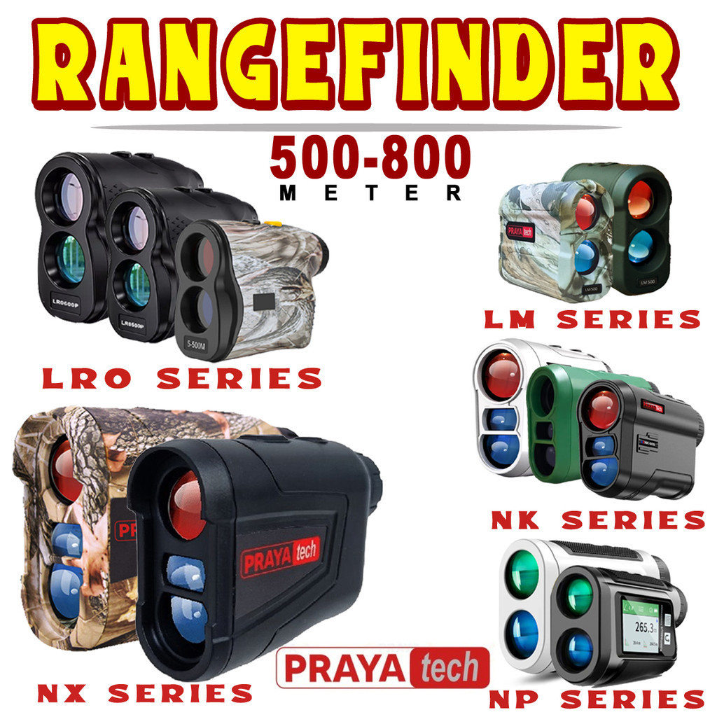 Jual Rangefinder Teleskop Laser Range Finder ukur jarak 500 m 600 m golf berburu Binocular 800m ...