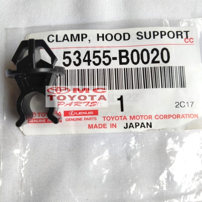 Jual Klip Clip Clamp Hood Stang Kap Mesin Rush Terios 53455-B0020 PART ...