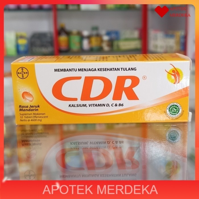 Jual cdr effervescent 10 tablet | Shopee Indonesia
