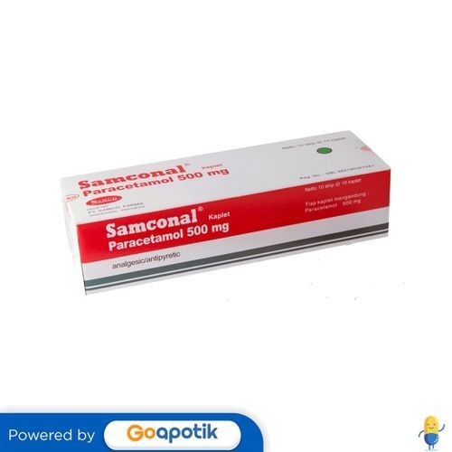 Jual Samconal 500 Mg Box 100 Kaplet | Shopee Indonesia