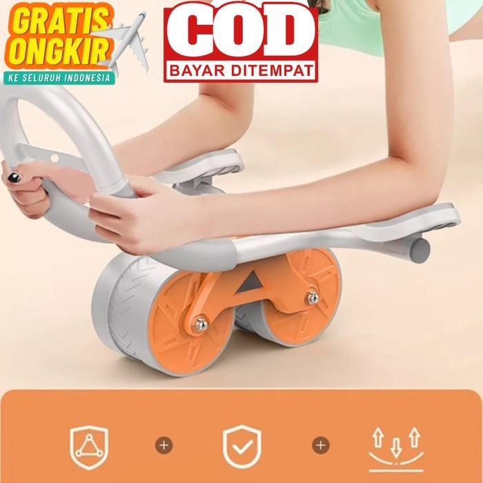 Jual AB Roller Wheel Roda Plank Timer Alat Pembentuk Otot Perut ...