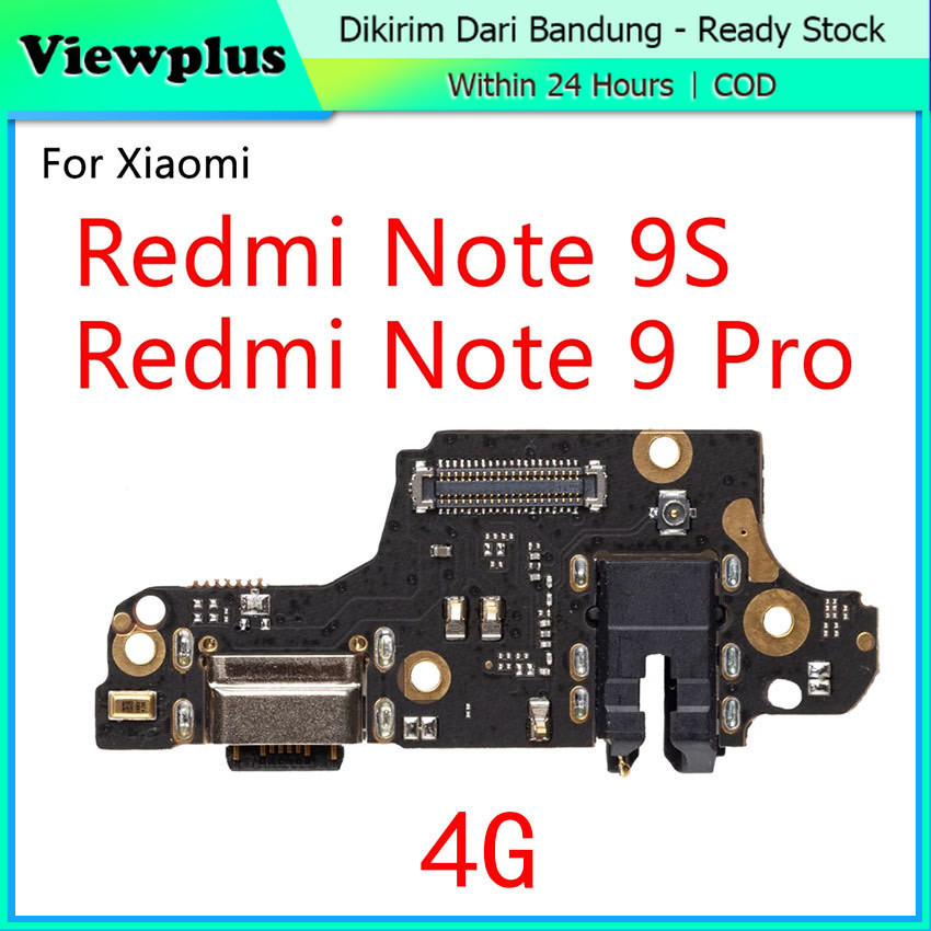 Jual Papan Cas Con T/C Redmi Note 9 Pro - Papan PCB Charger Xiaomi ...